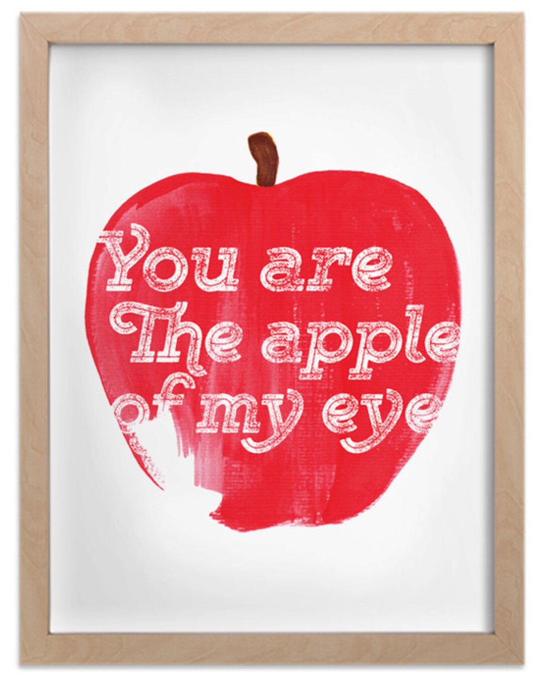 Apple of My Eye Digital File - Etsy