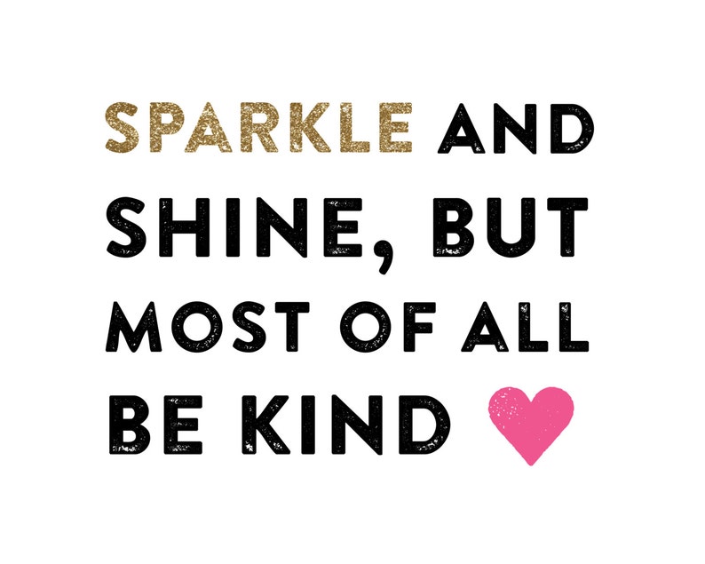Sparkle and Shine Wall Art - Etsy