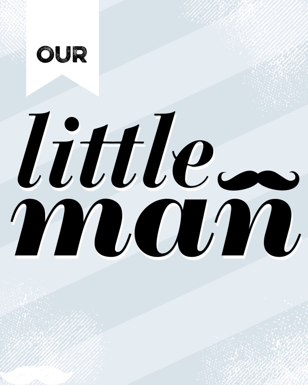 Poco hombre vivero arte - Etsy España