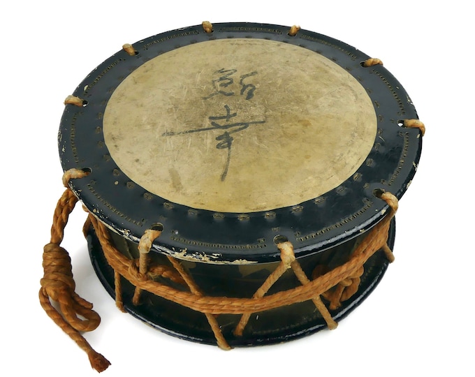 Ancient Shime-daiko Drum Taiko Japanese Traditional Instrument Meiji ...