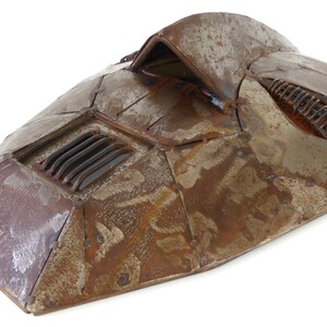 Contemporary Gross Metal Mask - Folk Art - Etsy