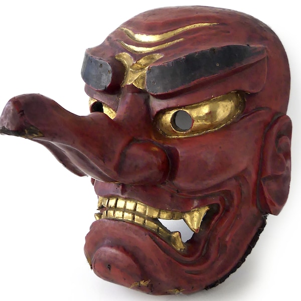 Tengu Mask - Etsy