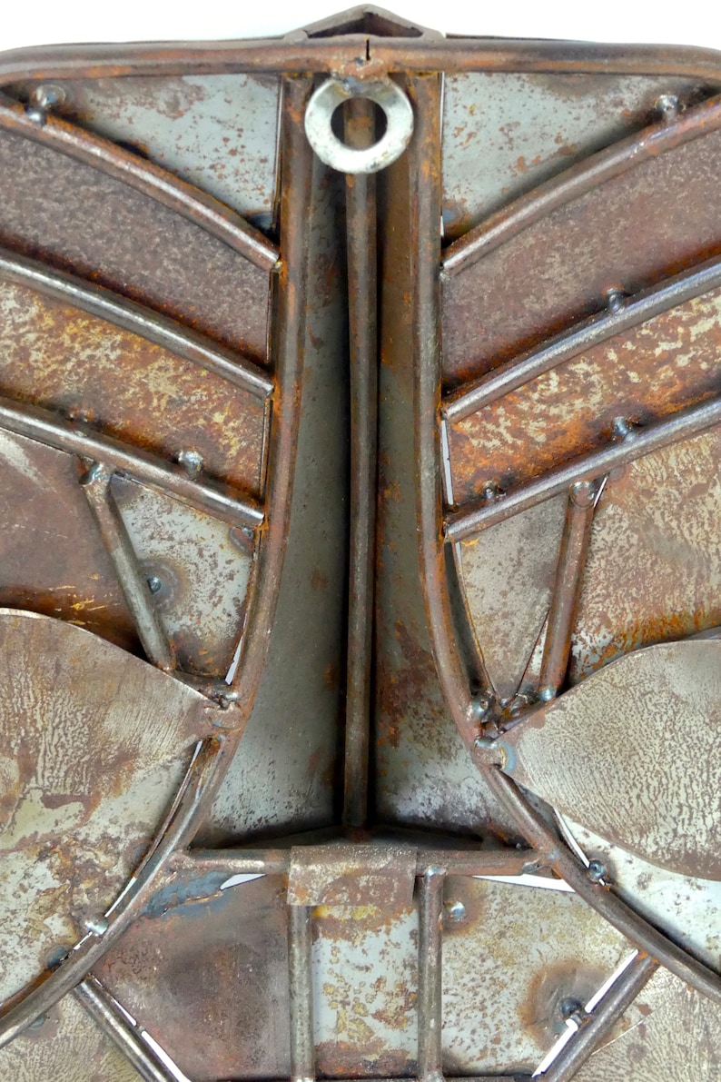 Contemporary Gross Metal Mask - Folk Art - Etsy