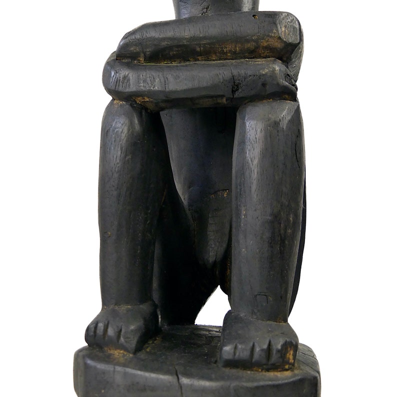 Traditional Wooden Bulul Statue From Ifugao - Philippines - Southeast ...