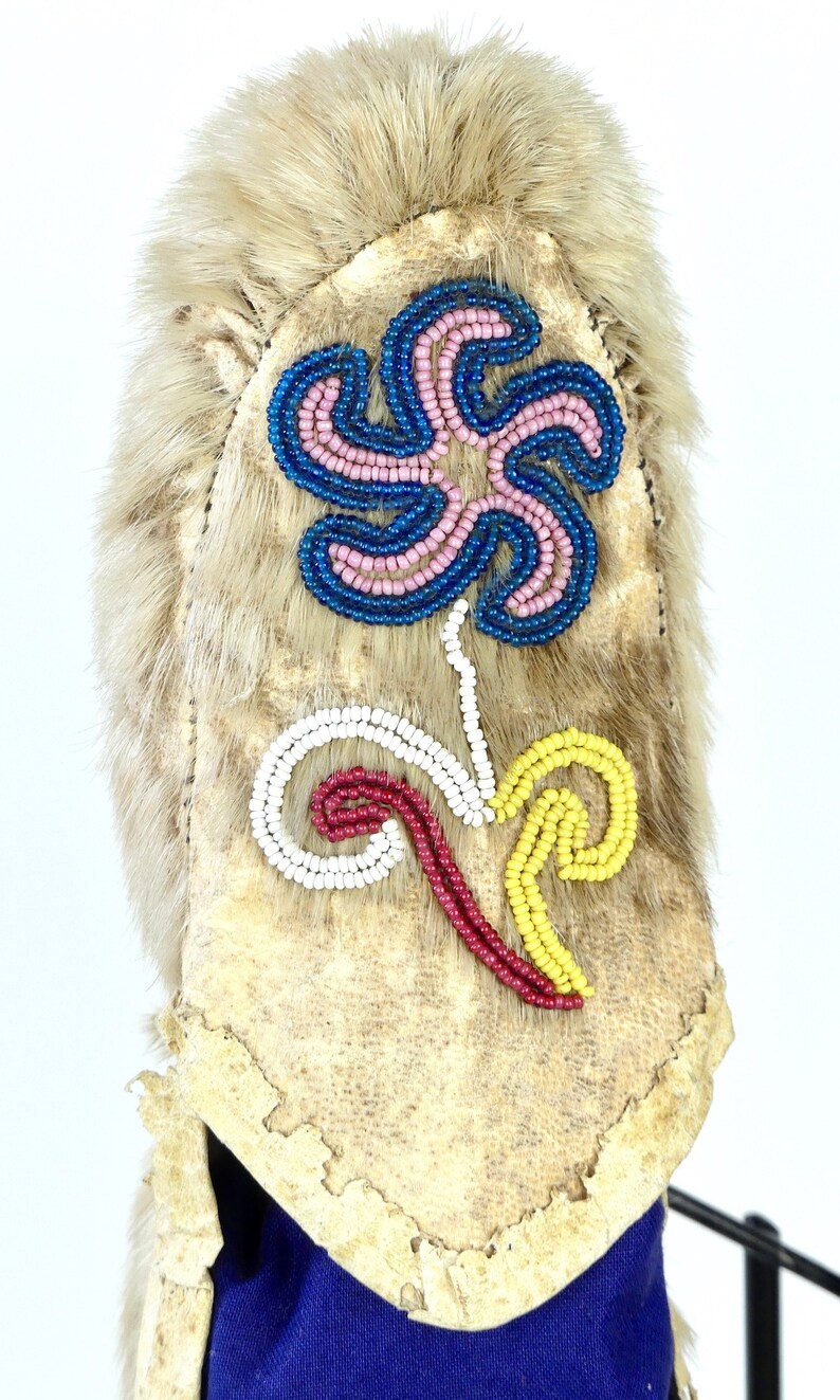 Antique Inuit Slippers Vintage Ethnic Decoration | Etsy