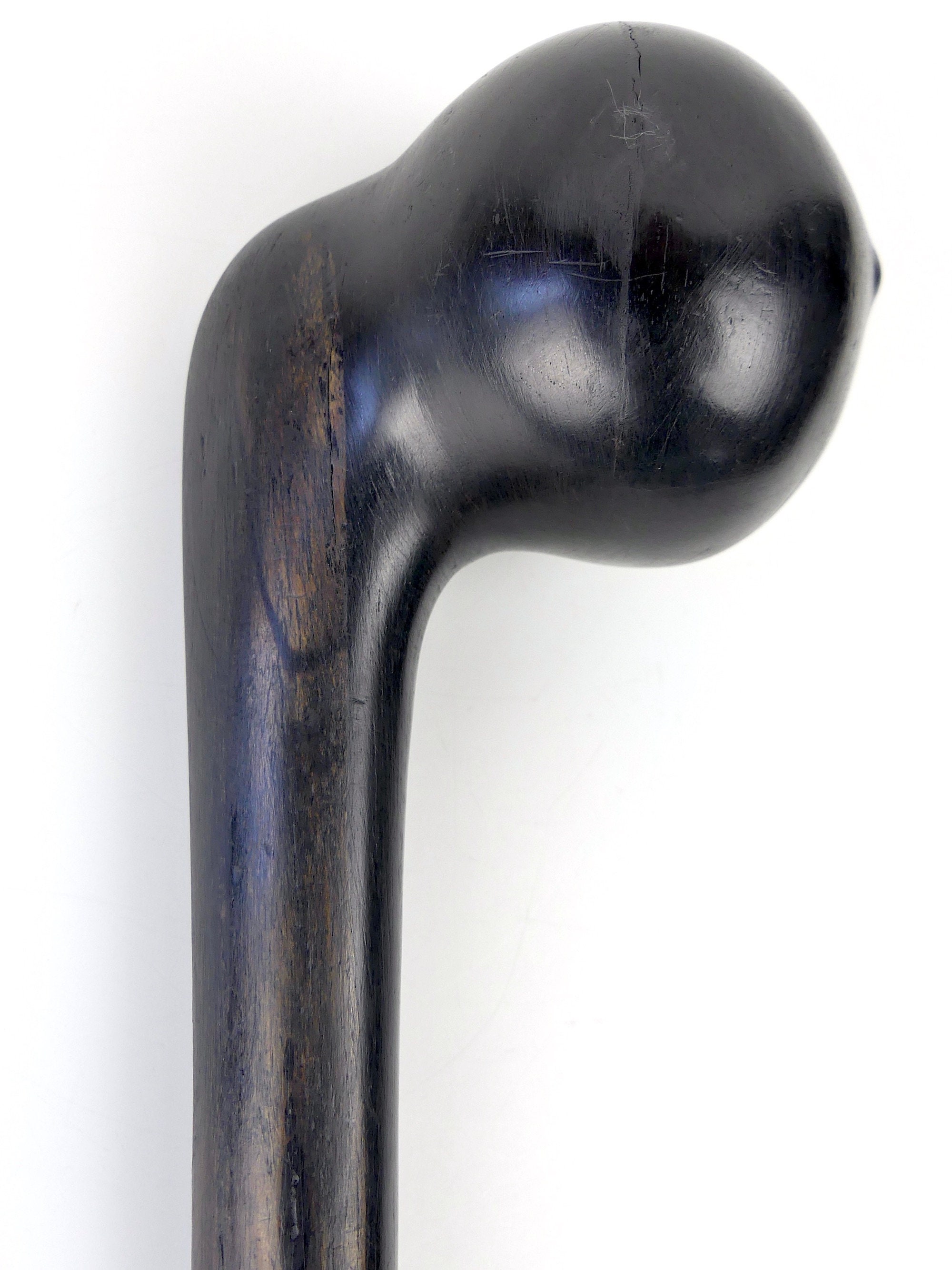 Old Zulu Knobkierrie Stick: Precious Wood, Dark Patina - African Art - Etsy