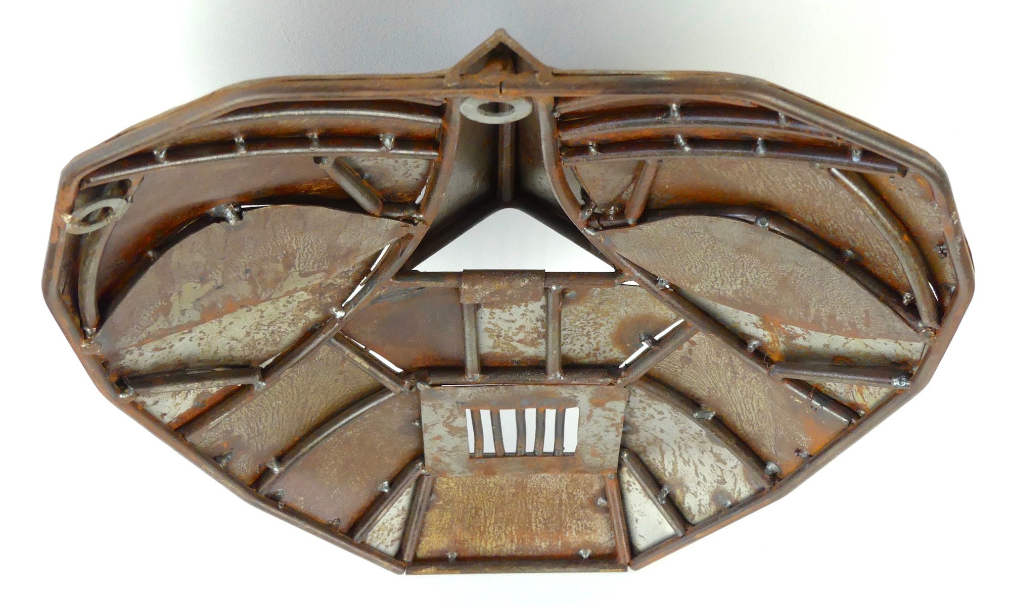 Contemporary Gross Metal Mask - Folk Art - Etsy
