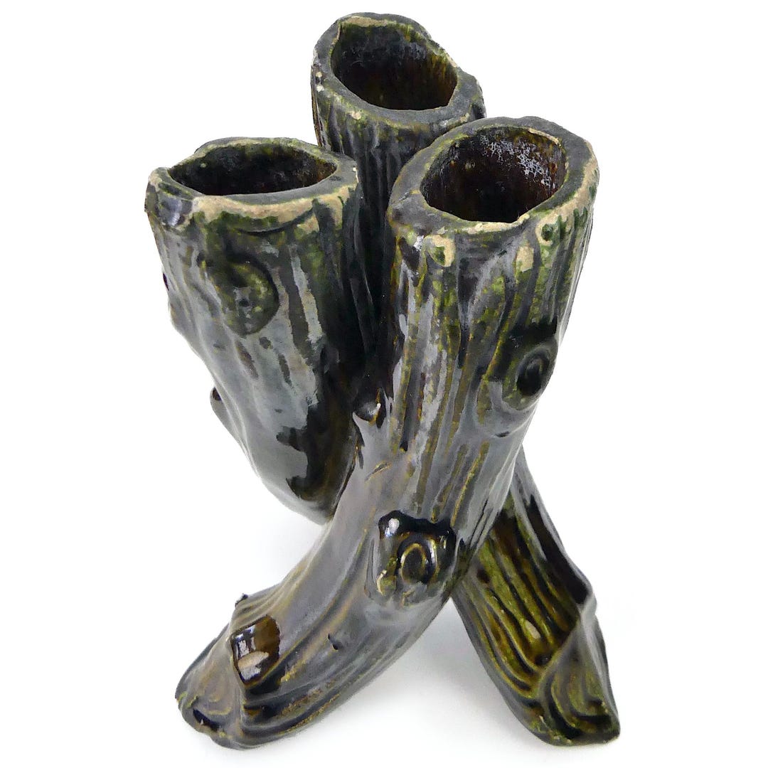 Antique Tripod Flower Pot in Earthenware - 1950s - Retro Decor - Etsy
