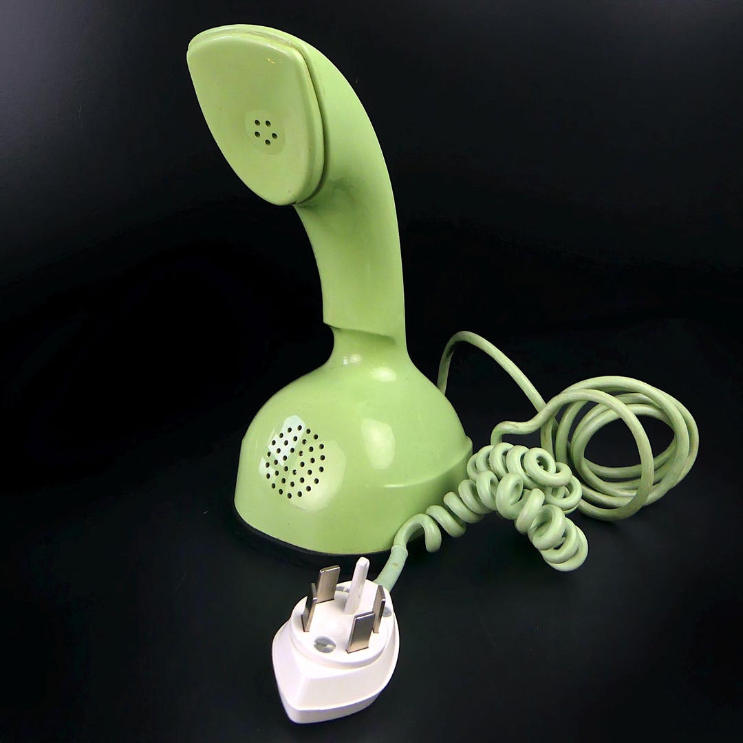 Soft Green Cobra Ericofon Phone From the Swedish Brand LM Ericsson ...