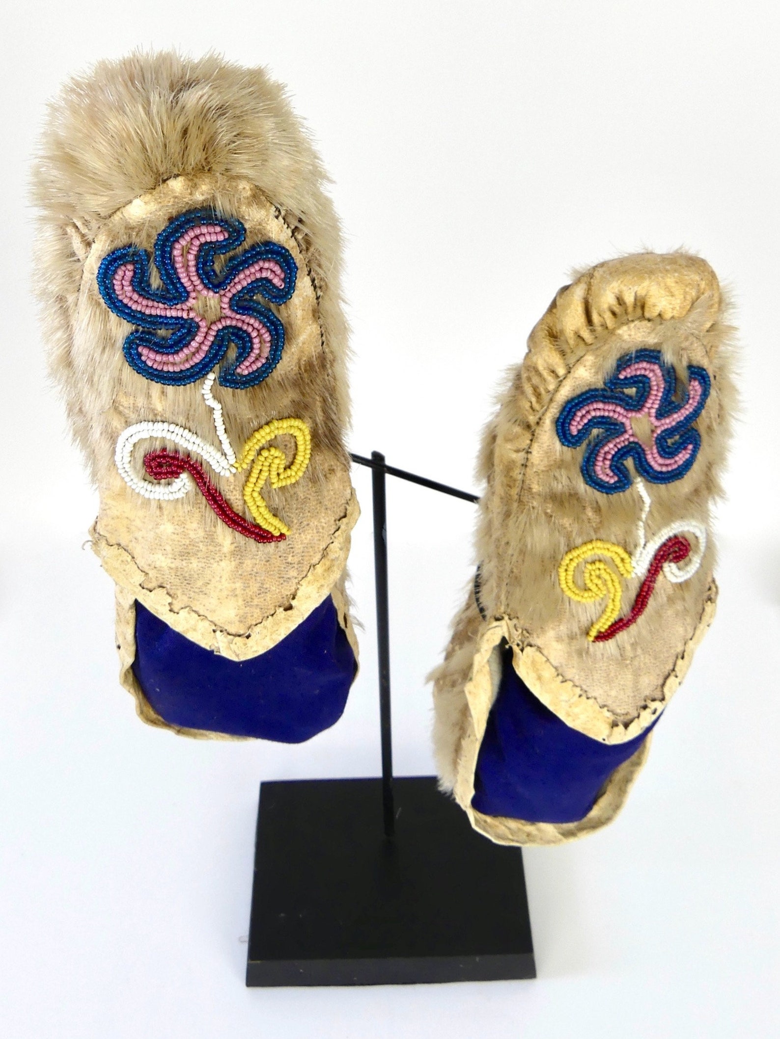 Antique Inuit Slippers Vintage Ethnic Decoration - Etsy