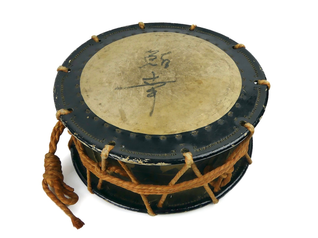 Ancient Shime-daiko Drum Taiko Japanese Traditional - Etsy
