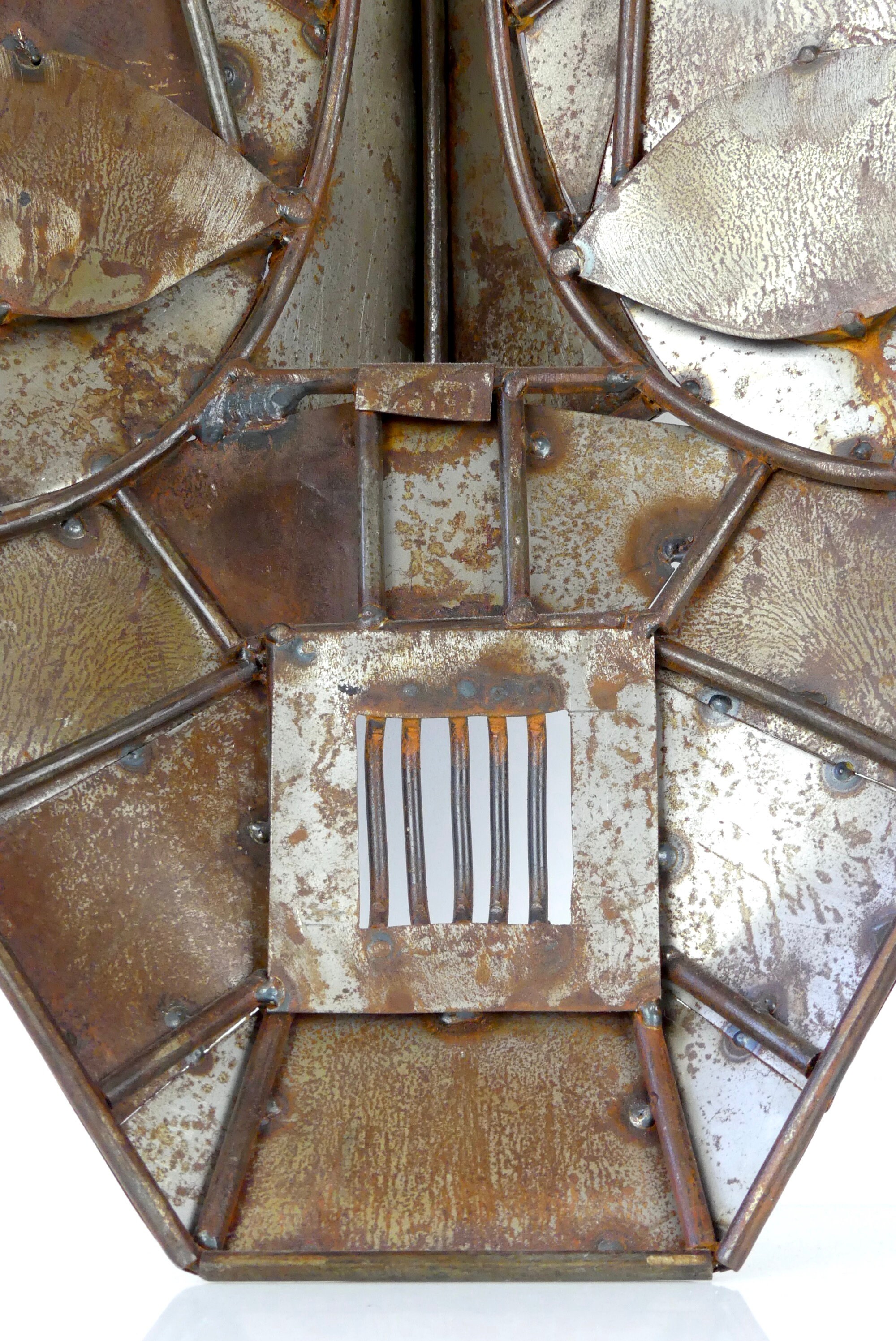 Contemporary Gross Metal Mask - Folk Art - Etsy
