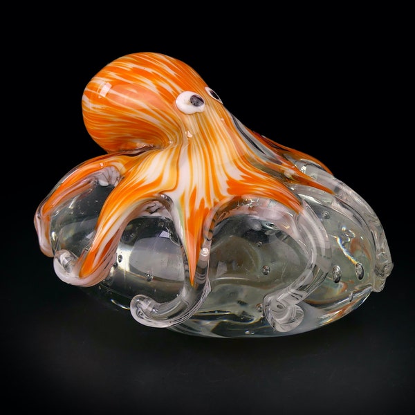 Blown Glass Octopus - Etsy