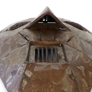 Contemporary Gross Metal Mask - Folk Art - Etsy
