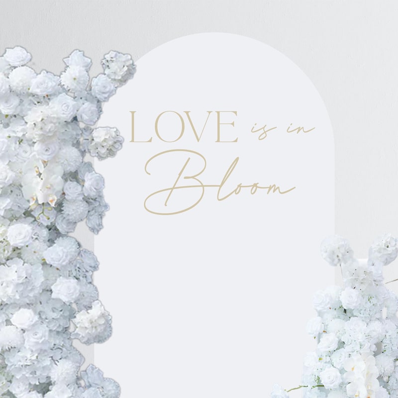 Wood Bridal Shower Arch - Etsy