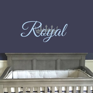 Personalized Name Prince Wall Decal - Custom Name Prince Wall Sticker ...