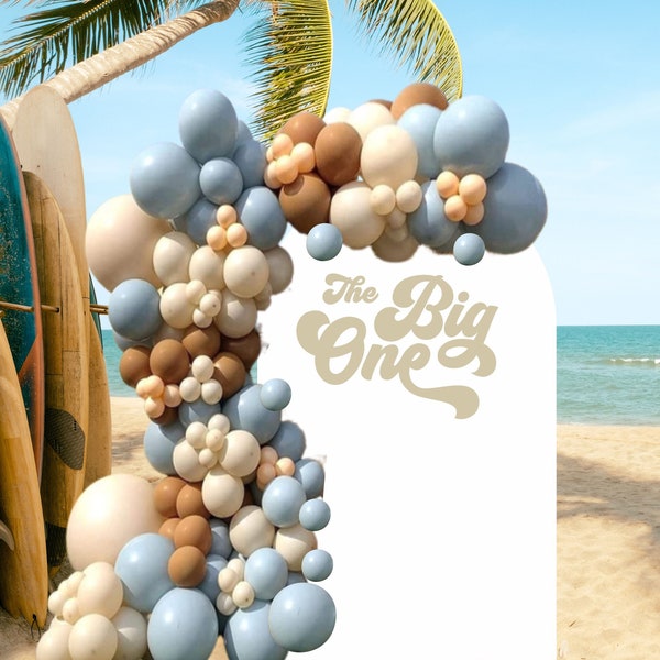 The Big One First Birthday Backdrop - Etsy