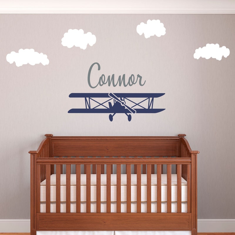 Airplane Wall Decals - Etsy