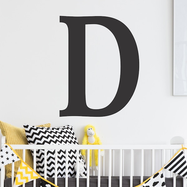 Letter Wall Decal - Etsy