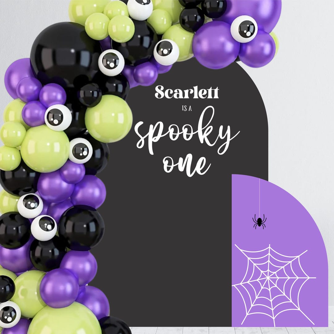Spooky One Birthday Party - Spooky One Decal - Halloween Birthday Party ...