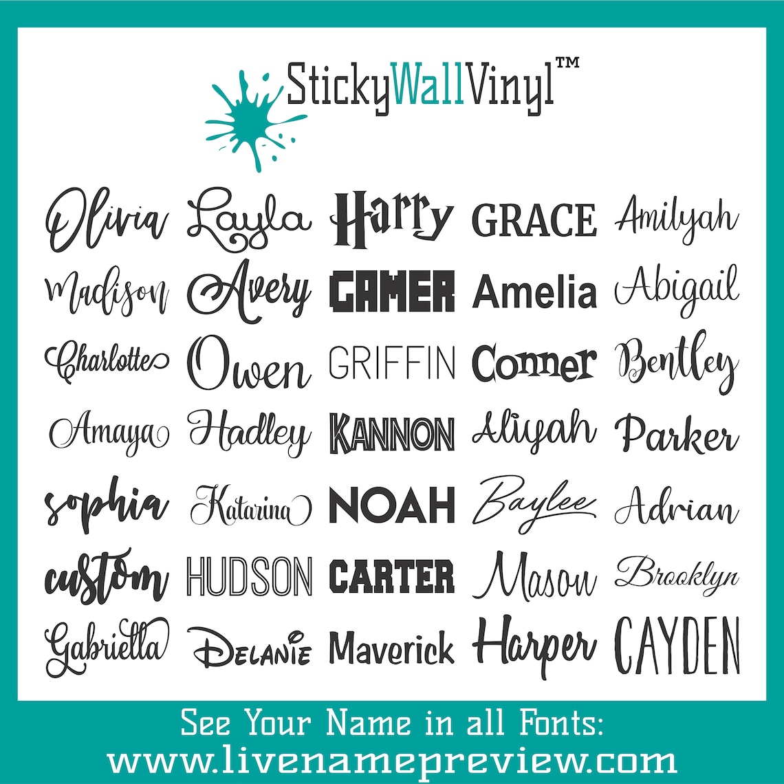 Double Layer Name Sign | Two Layer Name Sign | Personalized Wood and ...