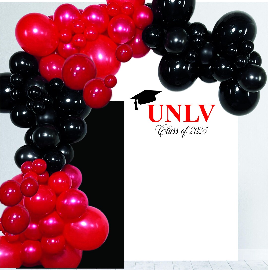 Graduation Decal - Graduation Party Backdrop - Class of 2025 for ...