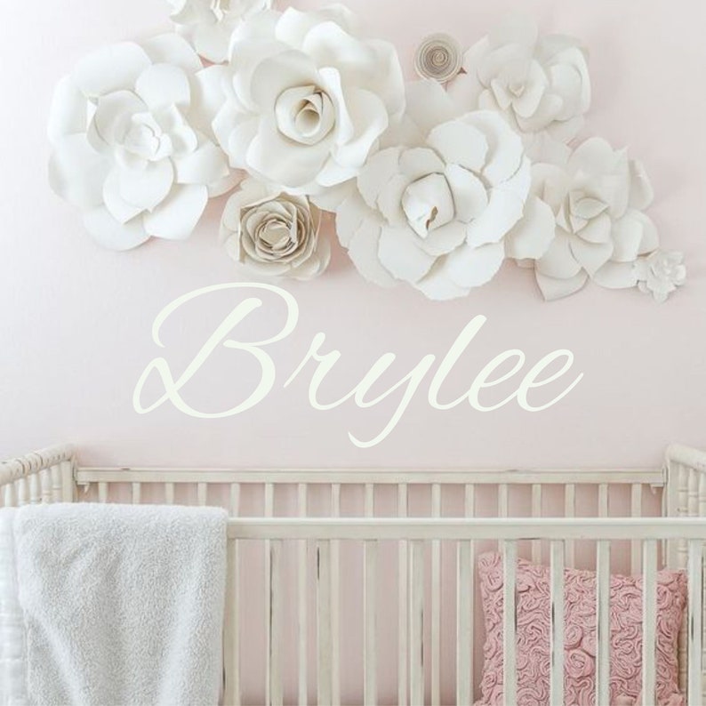 Personalized Girls Name Wall Decal Childrens Room Girls Bedroom Teen ...