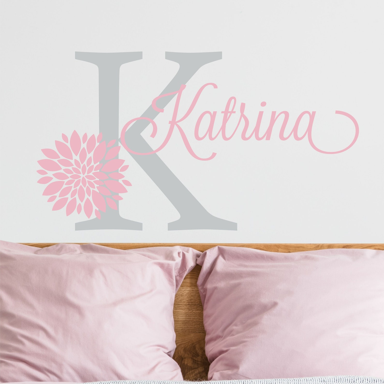 Name Wall Decal Teen Girls Room Decor Baby Girl Nursery Name - Etsy