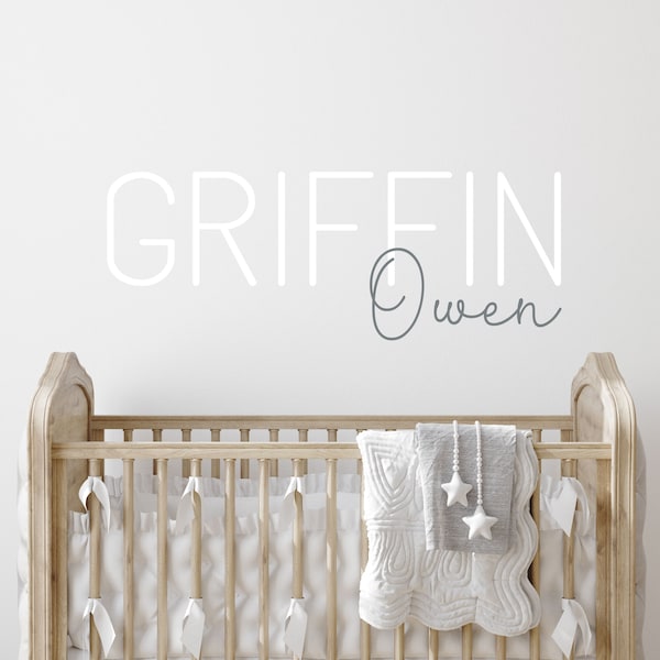 Crib Decal - Etsy