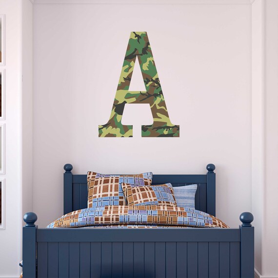 Personalized Camo Wall Decal Custom Hunting Wall Sticker | Etsy