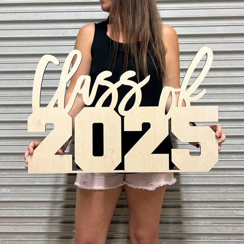 Class of 2025 Sign - Etsy