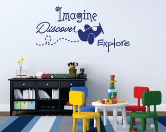 Time Flies When You're Having Fun Decal Playroom Decor Children Wall ...