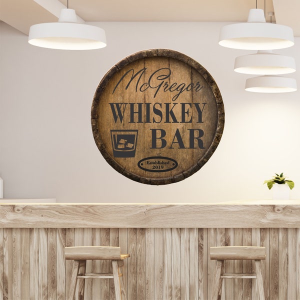 Bar Wall Art Stickers - Etsy