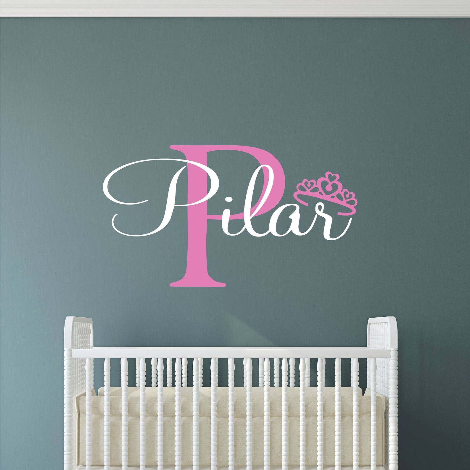 Personalized Name Princess Wall Decal Custom Name Princess | Etsy