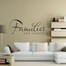 Families Are Forever Wall Decal Sticker - Etsy