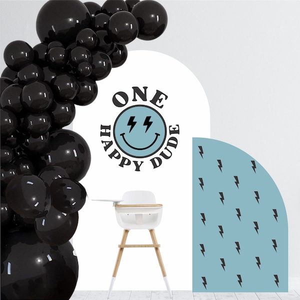 One Happy Dude Backdrop - Etsy