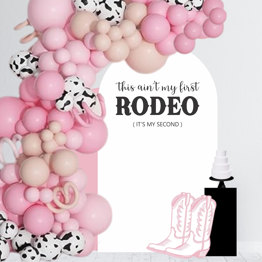 This Ain't My First Rodeo It's My Second - 2nd Birthday Sticker for ...