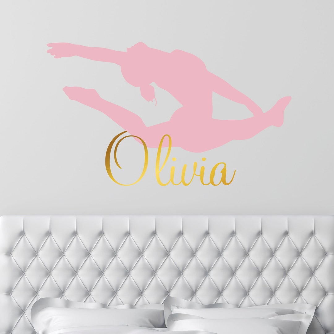 Personalized Dance Sticker Wall Decal - Dance Wall Decal - Dance Wall ...