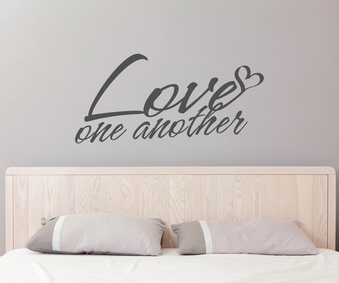 Love Wall Decal Sticker - Love Sign - Love Wall Decor - Master Bedroom ...