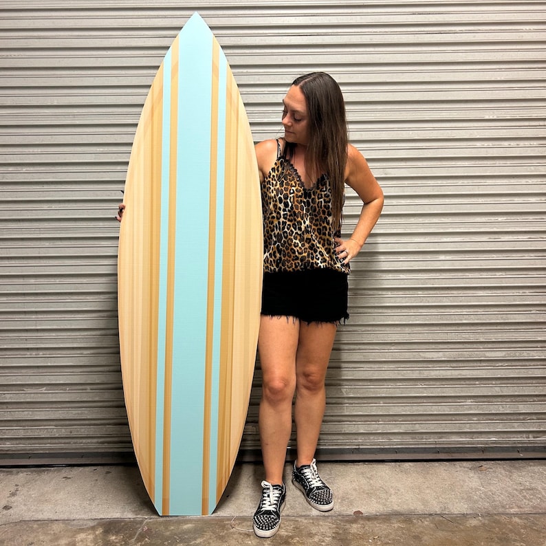 Surfboard Prop - the Big One Theme Birthday Prop - Free Standing ...