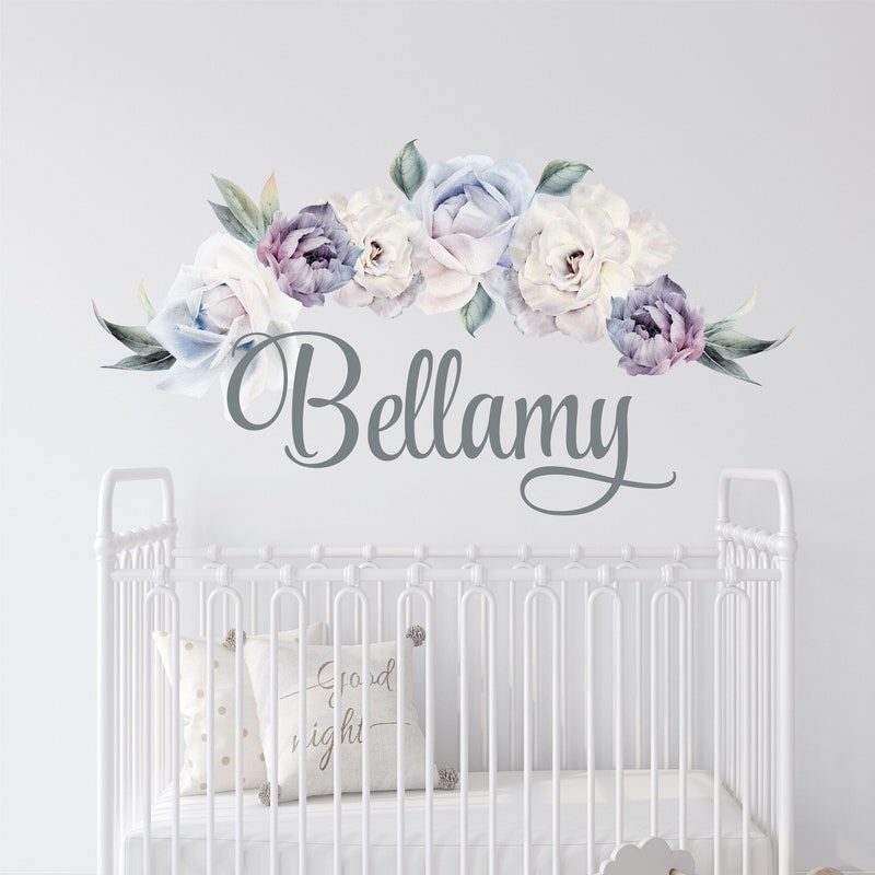 Violet Flower Decal - Etsy
