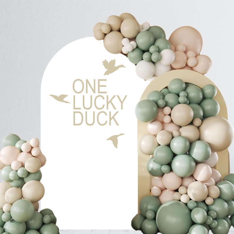 One Lucky Duck Birthday Party - First Birthday Decal - Birthday Party ...