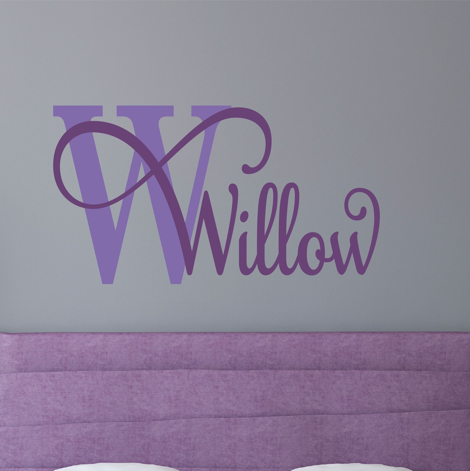 Name Wall Decal Teen Girls Room Decor Baby Girl Nursery Name - Etsy