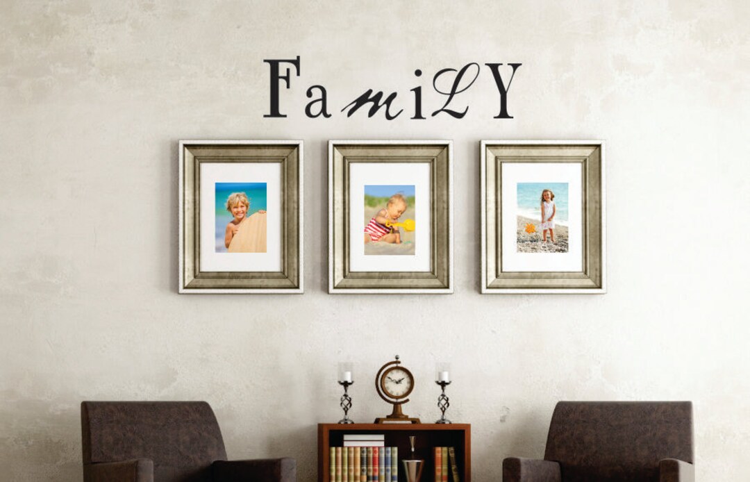 Family Decal - Family Wall Decal - Inspirational Wall Quotes - Wall ...