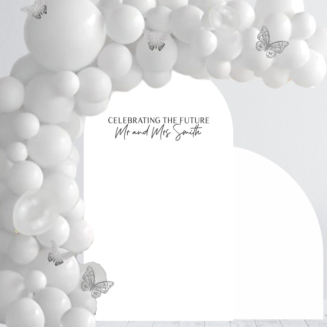 Celebrating the Future Mr and Mrs Bridal Shower Decal - Future Mr and ...