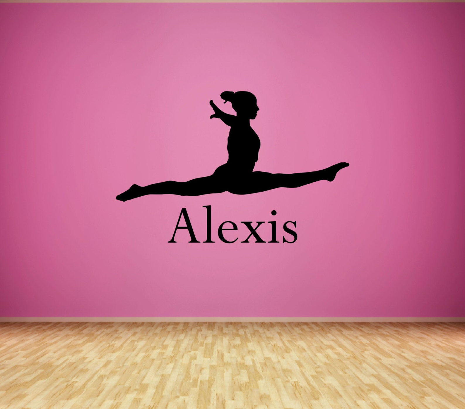Personalized Dancer Decal - Teen Wall Decal - Girls Decal - Ballet Wall ...