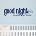Good Night Sweet Prince Decal Boys Wall Decal Baby Boy Decal Wall ...