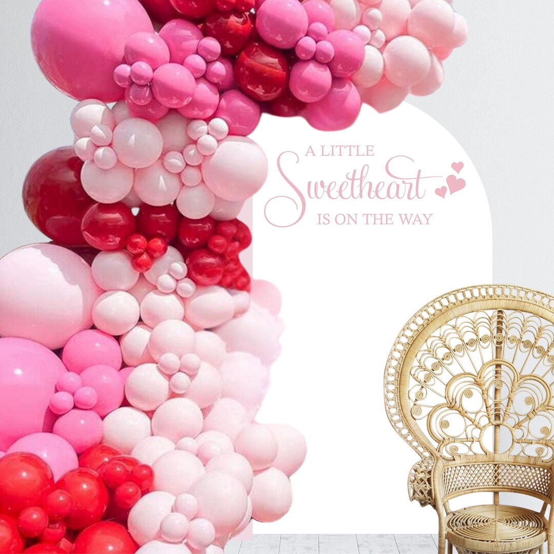 A Little Sweetheart is on the Way - Valentine's Theme Baby Shower ...