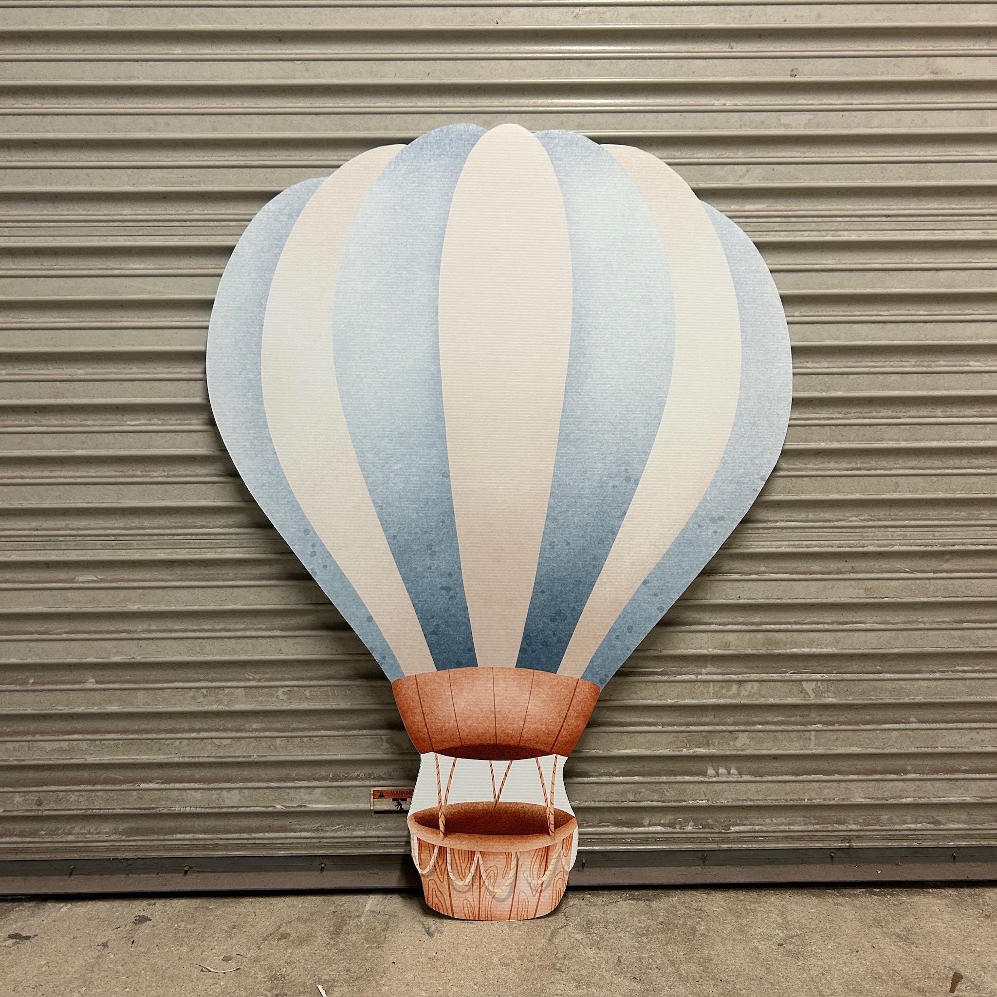 Watercolor Hot Air Balloon Prop - 3D Hot Air Balloon Prop for Party ...