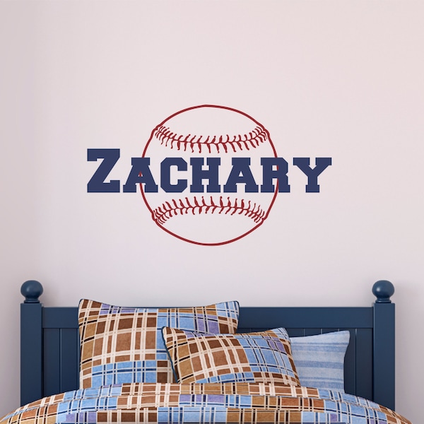 Baseball Decal - Etsy